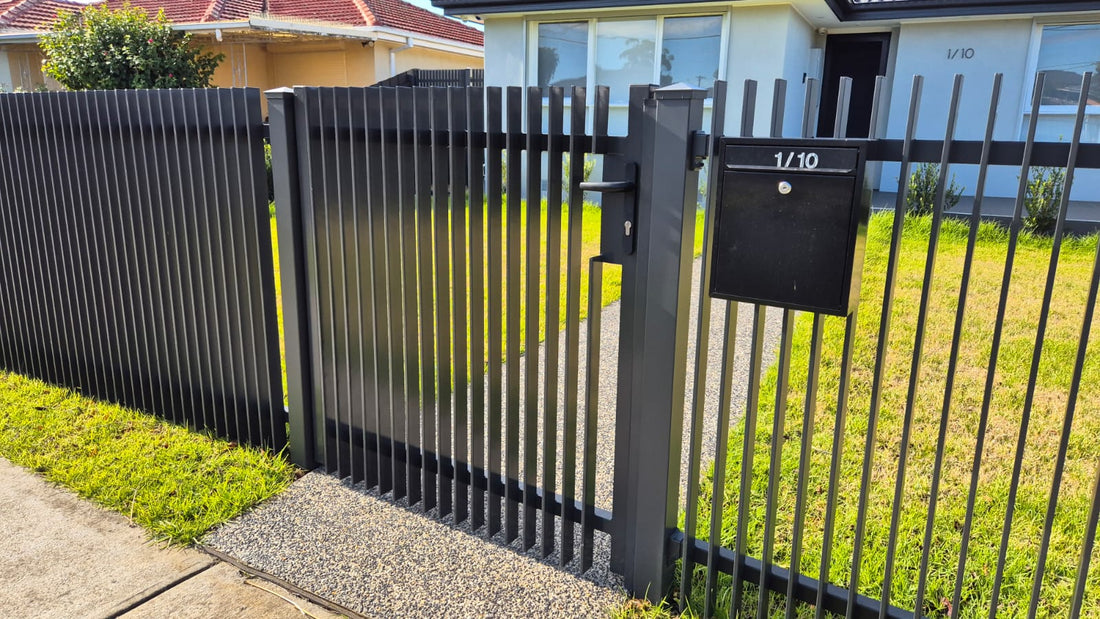 Aluminium Pedestrian Gates – Alumatin Screens