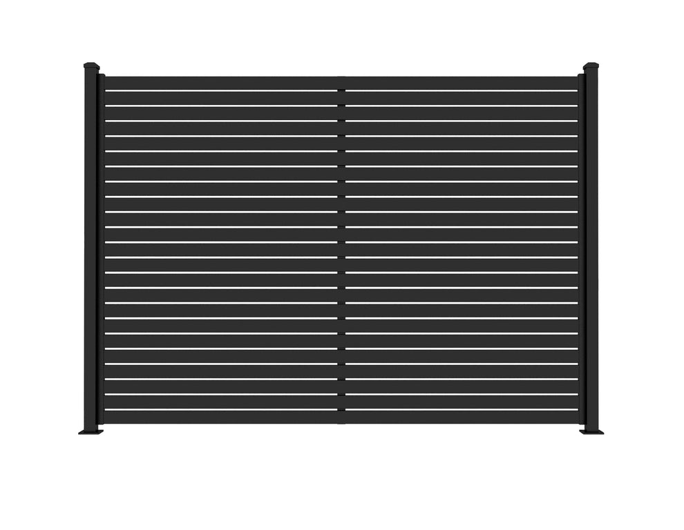 DIY Horizontal Maxi Slat Panel (1200mm high x 2400mm wide) – Alumatin ...