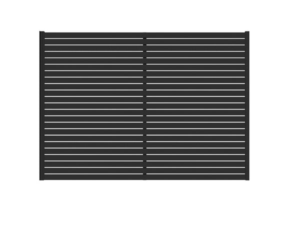 DIY Horizontal Maxi Slat Panel (1800mm high x 2400mm wide) – Alumatin ...